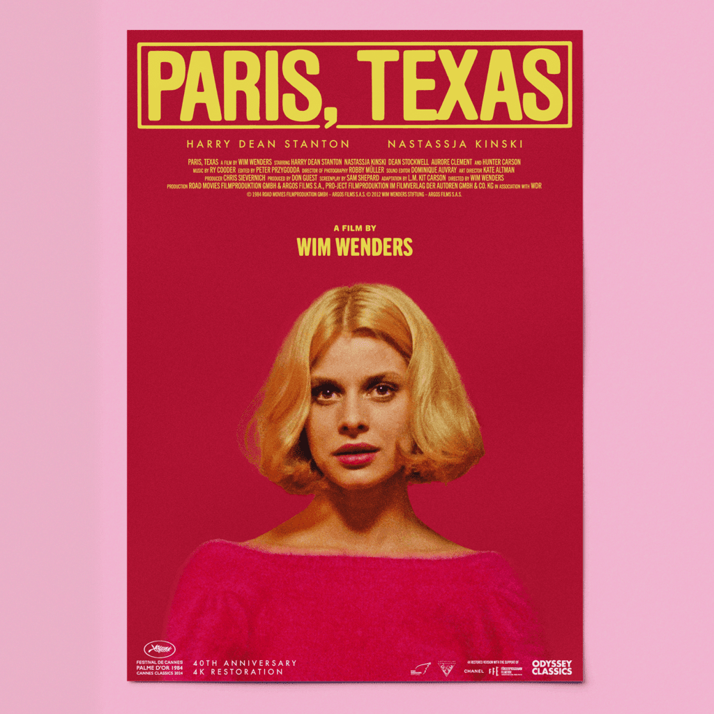 ‘Paris, Texas’ Movie Poster – LAB111